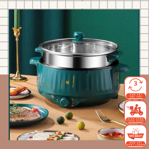 Multifunctional Electric Hot Pot 28cm Capacity 4L | Shopee Malaysia