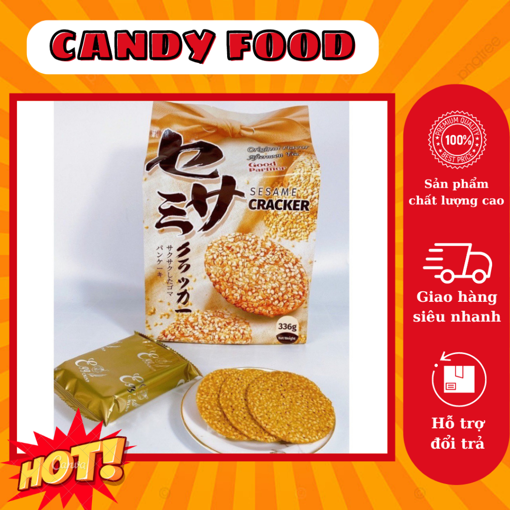 Snacks sesame seaweed biscuits made in Japan, healthy snacks CANDYFOOD ...