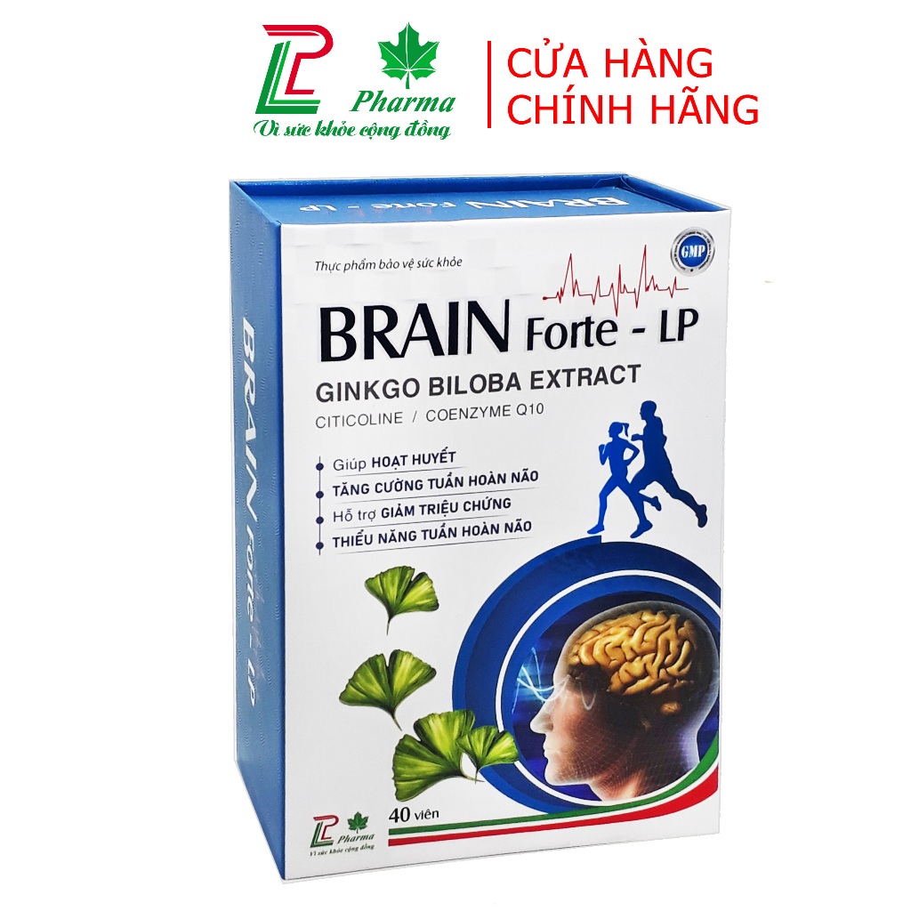 Brain Forte LP Pharma Brain-boosting pills - 40 pills - nourishes the ...