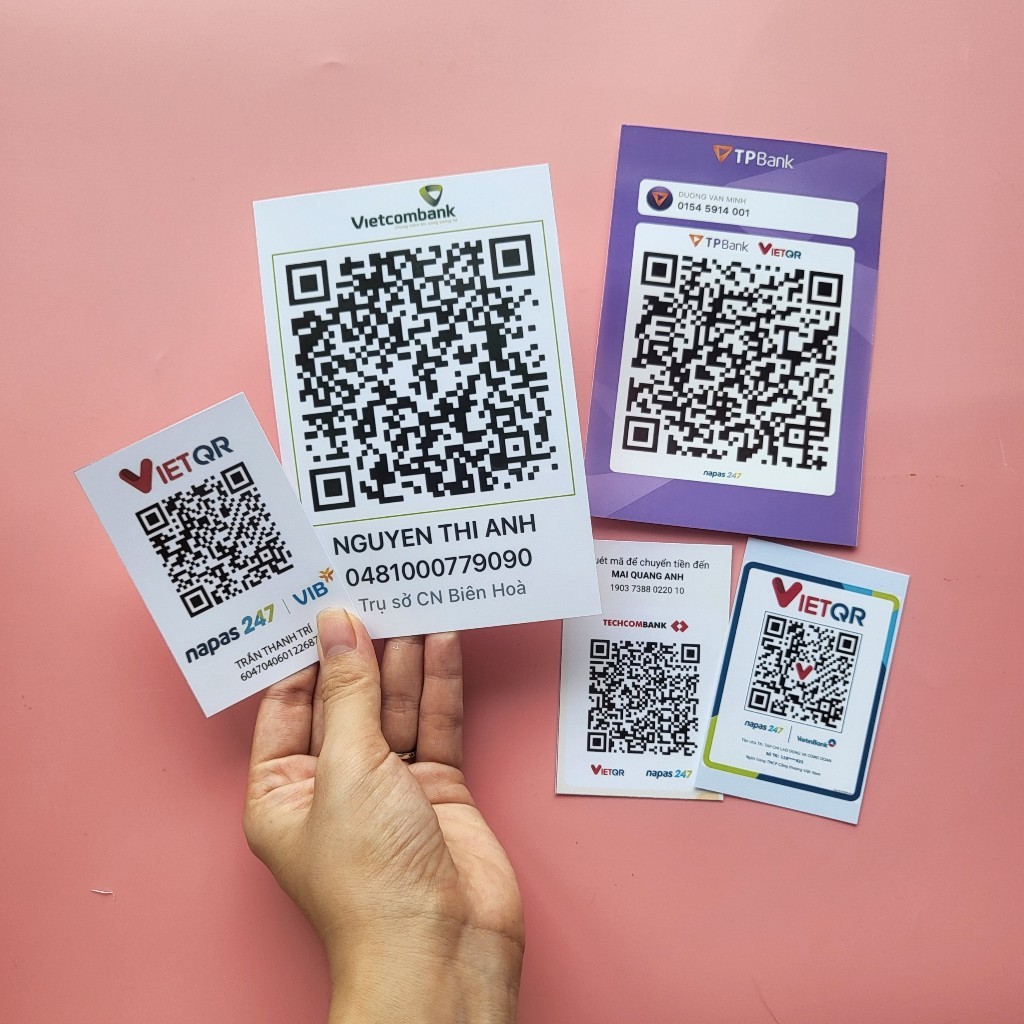 Bank Qr Code (Print on demand) | Shopee Malaysia