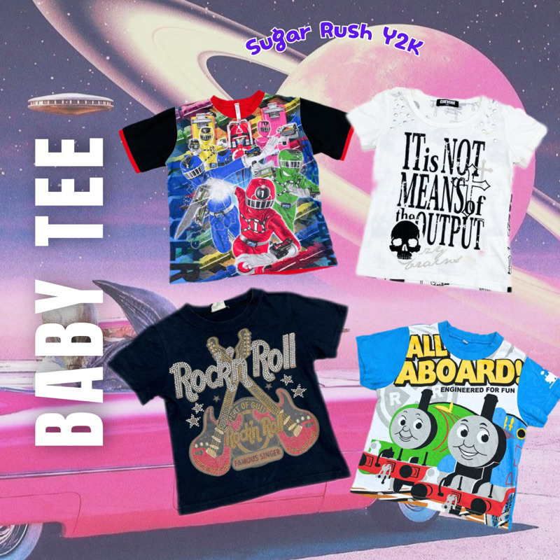 [Update 3/3] Y2K BABY BOY TEE, super cute, 2-hand tank top, 3-hole ...