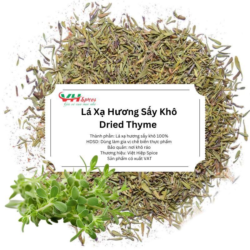 Thyme - Dried Thyme Leaves 1Kg Bag (Dried Thyme) Viet Hiep | Shopee ...