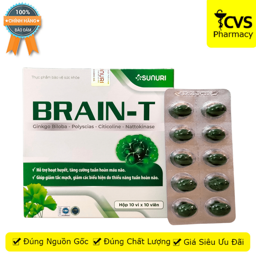 Brain-t - Supports blood circulation, enhances cerebral blood ...