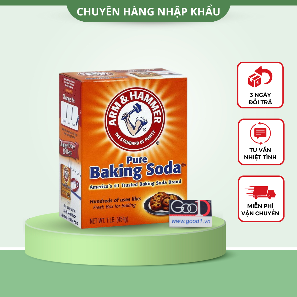 Arm Baking Soda Powder & Hammer (454G) | Shopee Malaysia