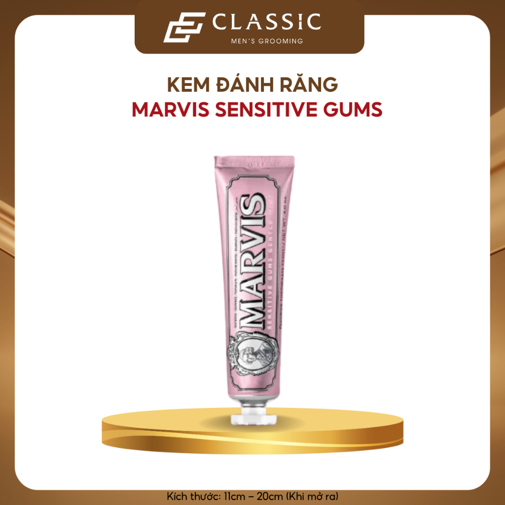 Marvis Sensitive Gums Gentle Mint Toothpaste | Shopee Malaysia