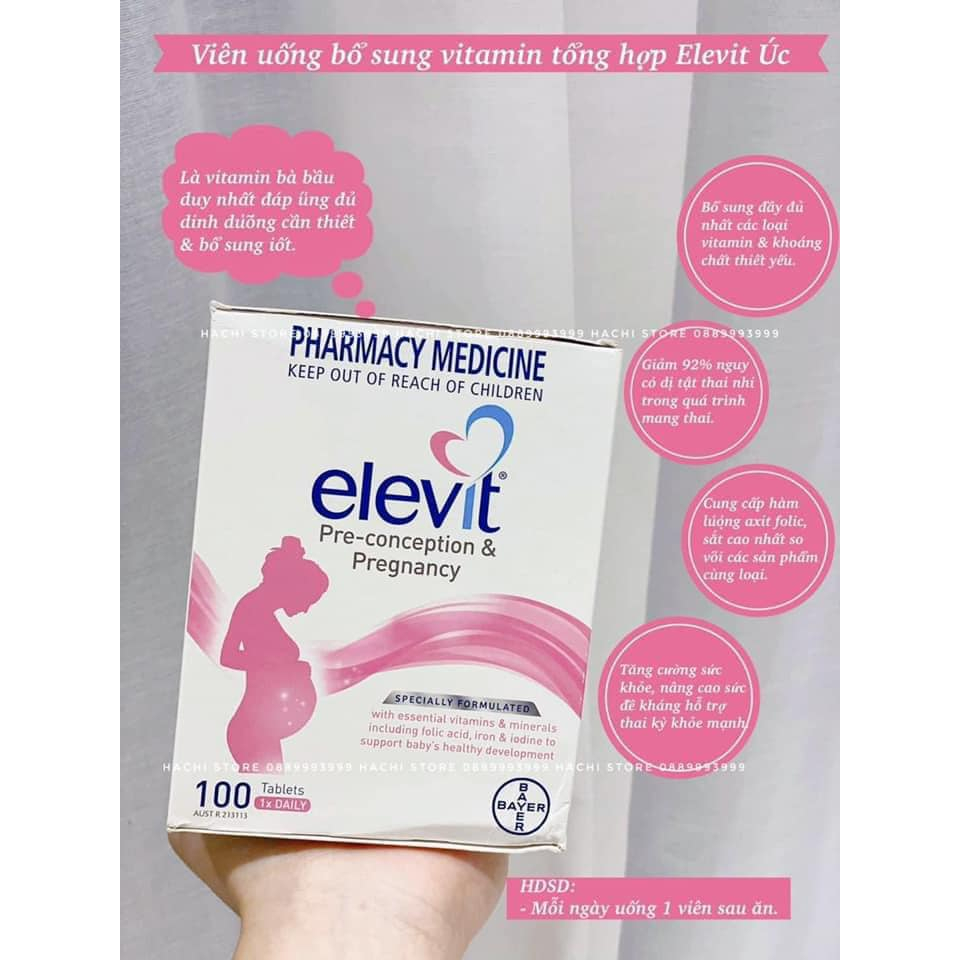 Multivitamins For Pregnant Mother Elevit Australia | Shopee Malaysia