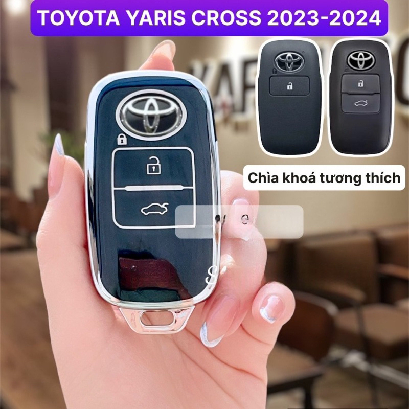 Key cover - Key cover for Toyota yaris Cross 2023-2024, VELOZ, Raize ...