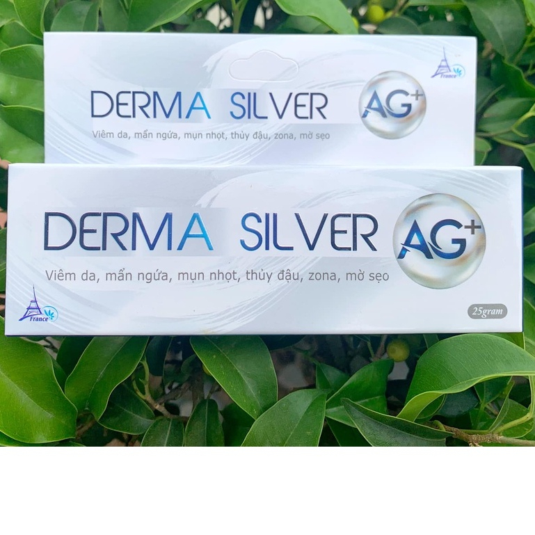 Derma SILVER Skin Gel Tube 25g Supports Chickenpox Dermatitis Shingles ...