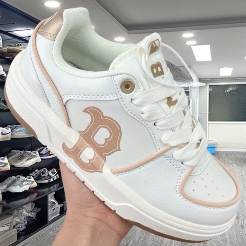 Mlb Chunky Liner Basic Bos Sneaker - MLB Letter B Gold Shoes luxury ...
