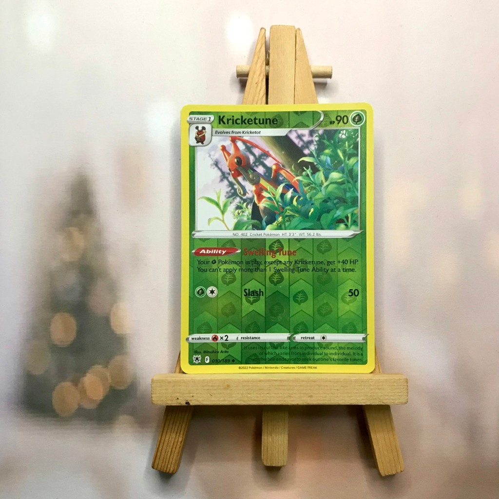 Pokemon Kricketune 010 / 189 picture card - Genuine English Uncommon ...