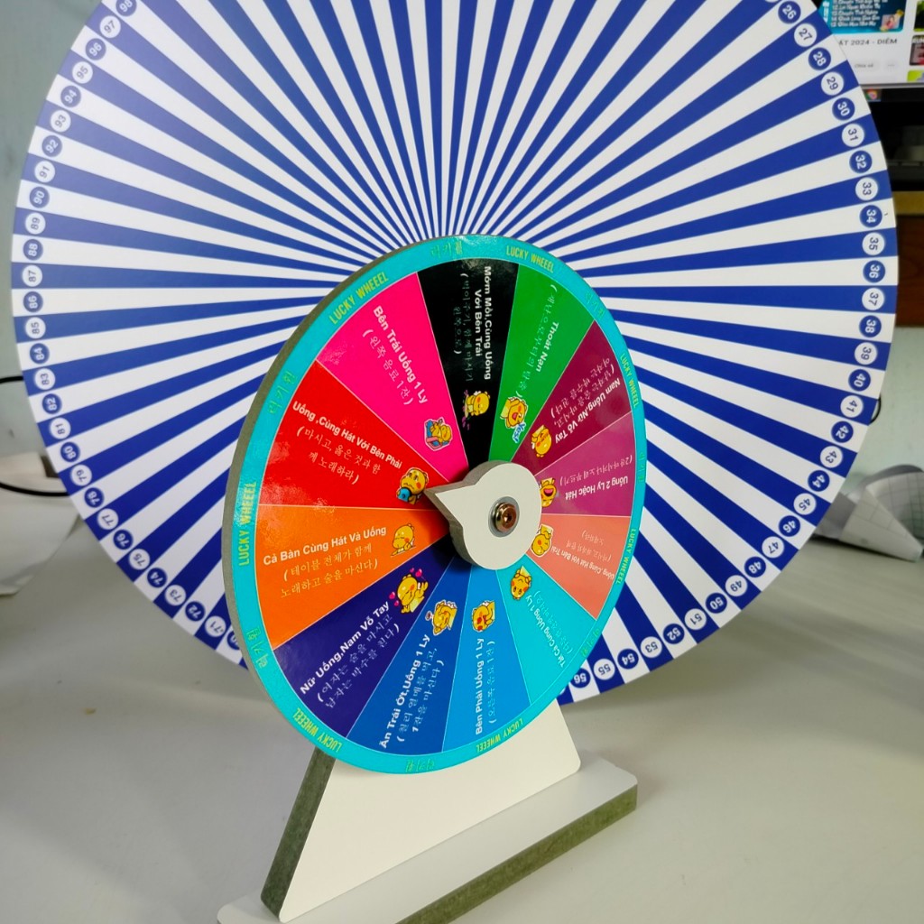 Lucky Wheel (Bilingual Vietnamese - Korean - Size: 25cm x 35cm ...