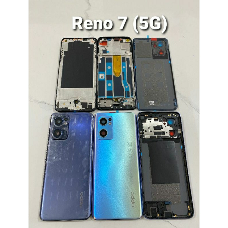 Original Oppo Reno 7 5G Case | Full frame, buttons, camera glass, sim ...