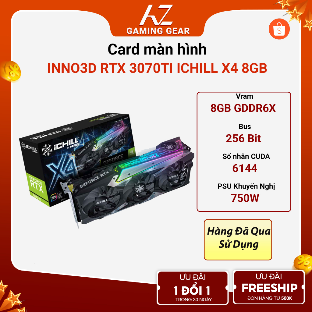 Vga INNO3D GEFORCE RTX 3070 Ti ICHILL X4 8GB | Shopee Malaysia
