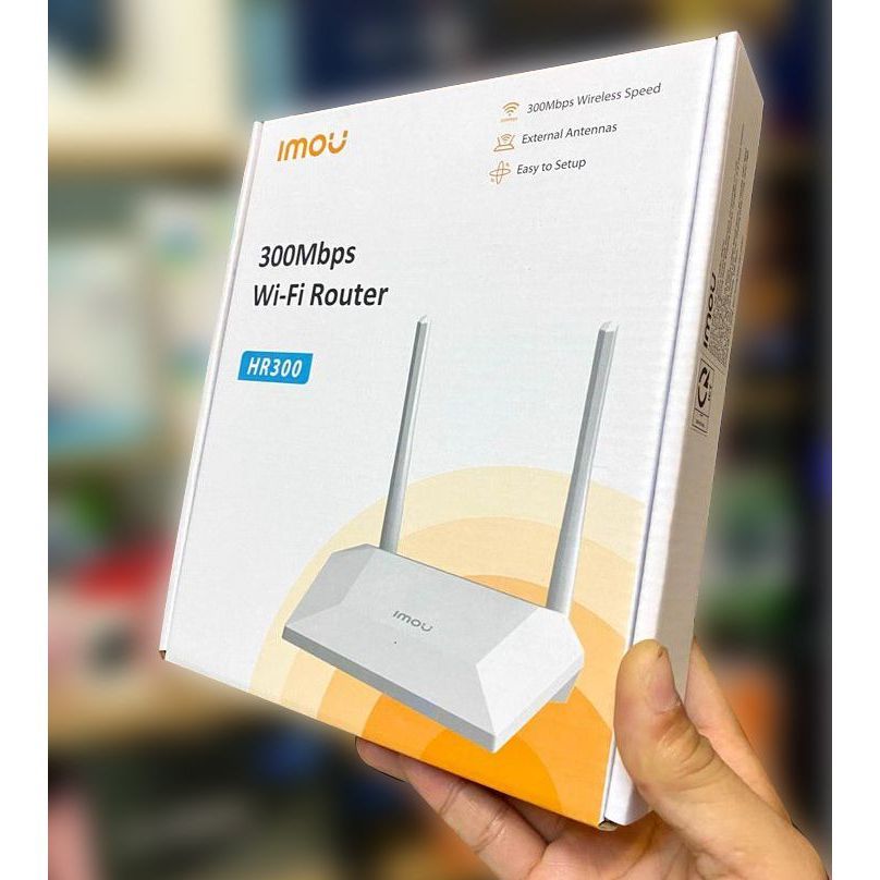 Imou HR300 WiFi Router N standard 300Mbps, Warranty: 24T | Shopee Malaysia