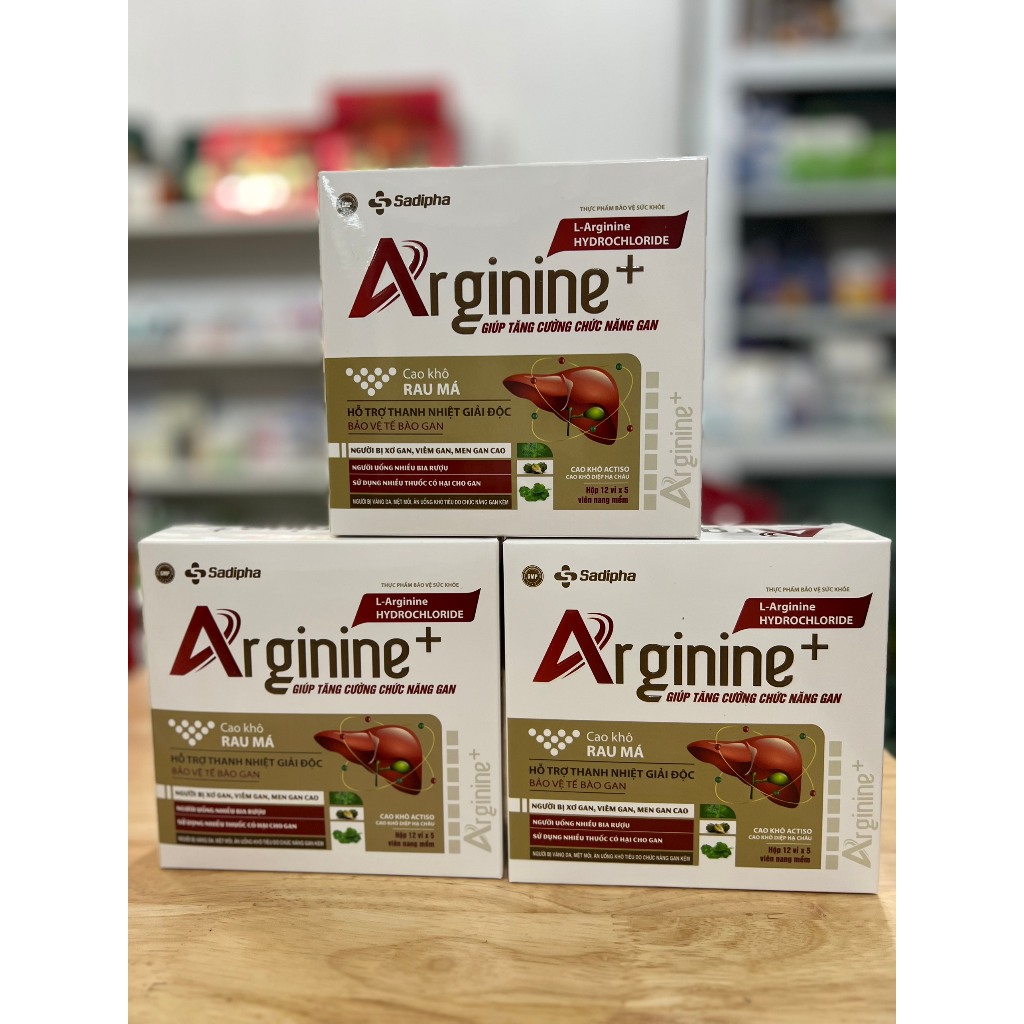 Arginine Forte SADIPHA Liver Supplement Helps Detoxify The Liver ...