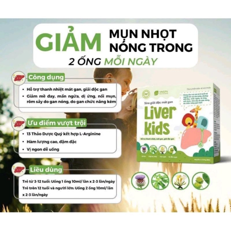 Liver kids Liver cooling syrup, reduces heat rash | Shopee Malaysia