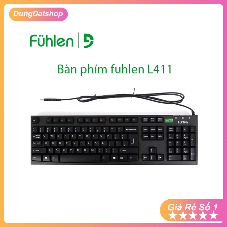 Genuine Fuhlen L411 computer keyboard | Shopee Malaysia