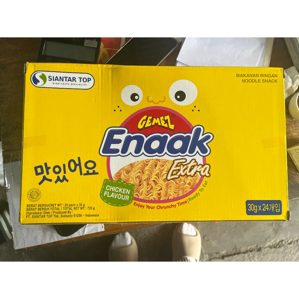 (Wishing) Enaak Children'S Shrimp Noodles (24 Packs) | Shopee Malaysia