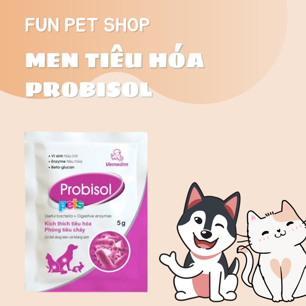 Probisol Digestive Enzymes For Dogs And Cats Help Reduce Digestive ...