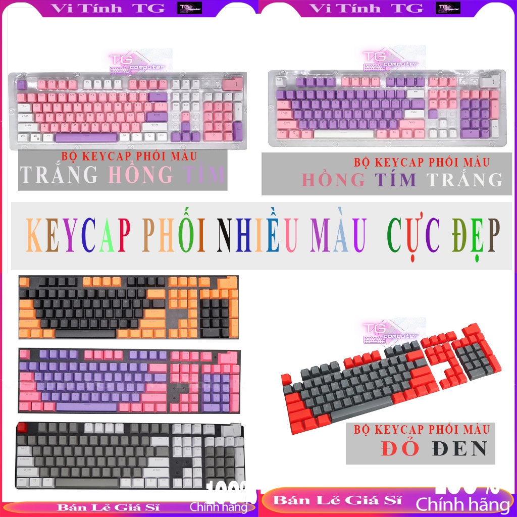 Custom led Keycap set with beautiful color combination, good quality ...