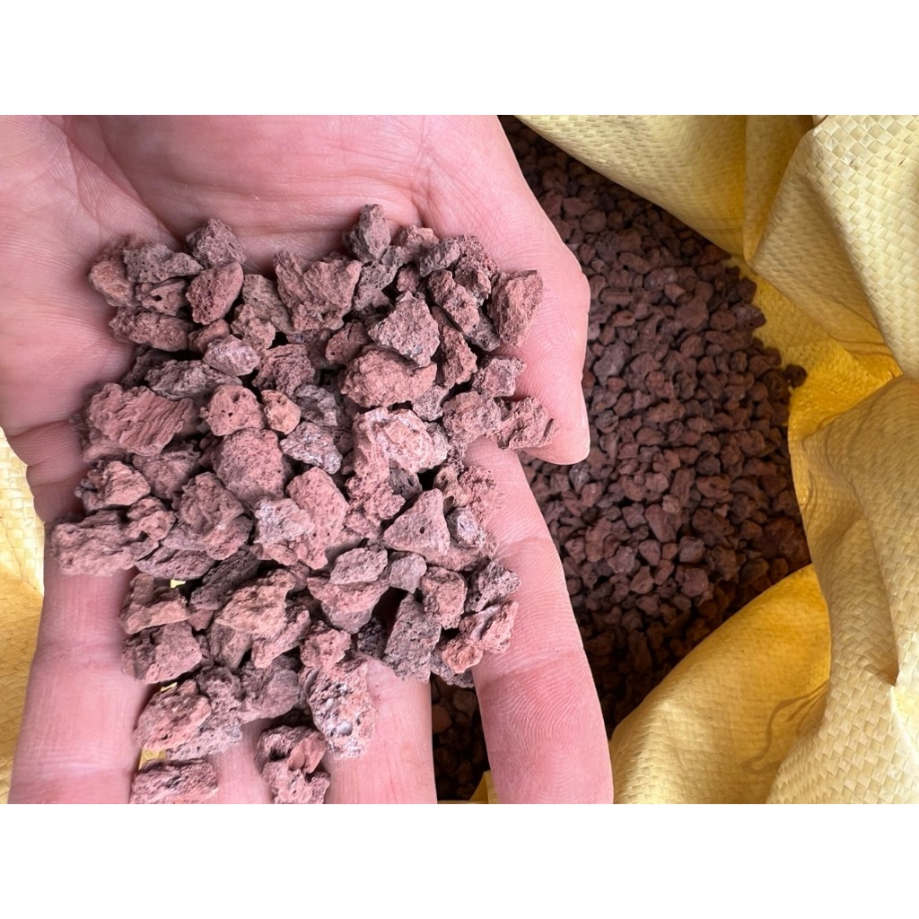 Vietnamese lava with 1cm small particles used to cover the floor ...