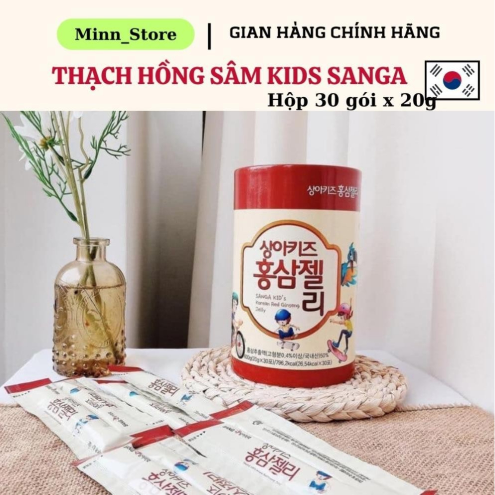 [STANDARD Product] Korean Baby Sanga Red Ginseng Jelly, Boosts Immunity ...
