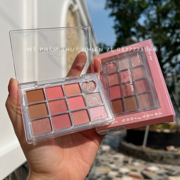 Real Heart Odbo OD2019 Eye Color Palette | Shopee Malaysia