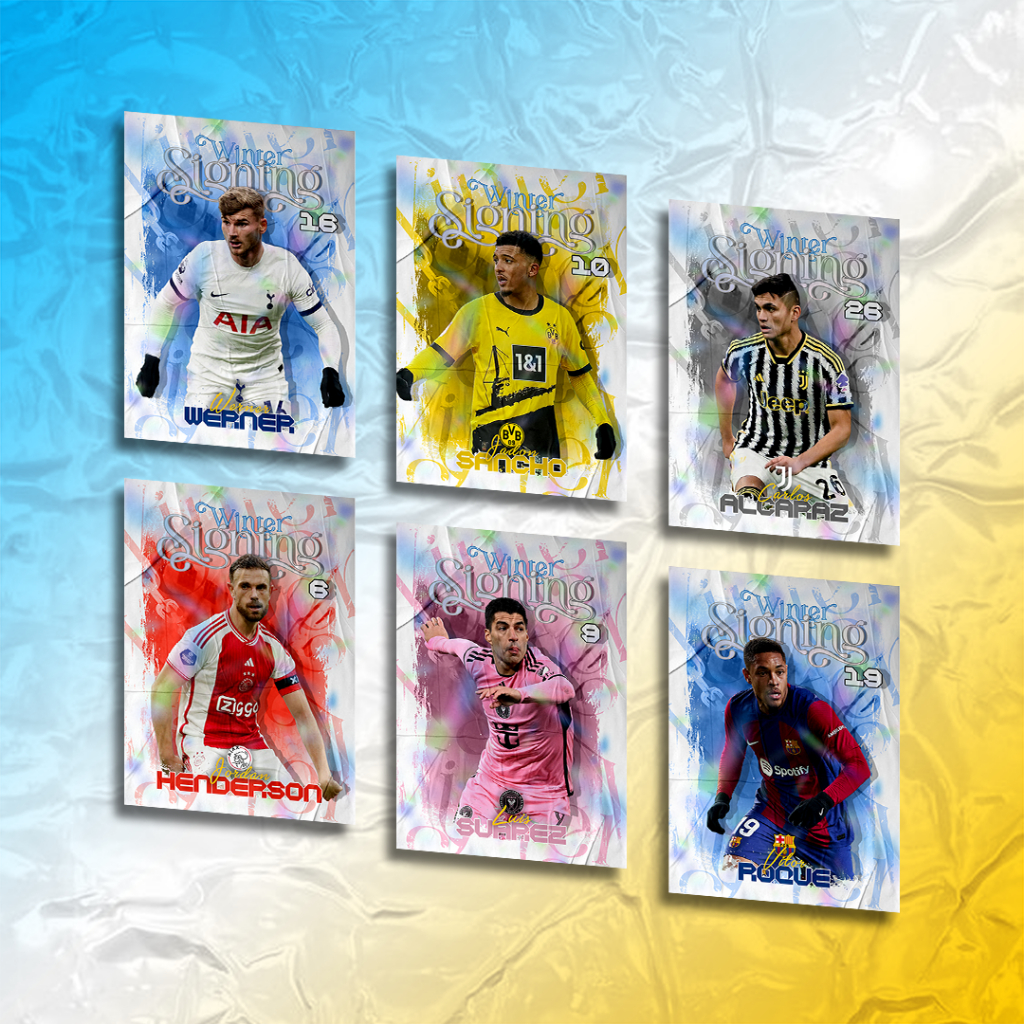 Winter Sigging 2024 | Sky LABELS | Card Football Player | Luis Suárez ...