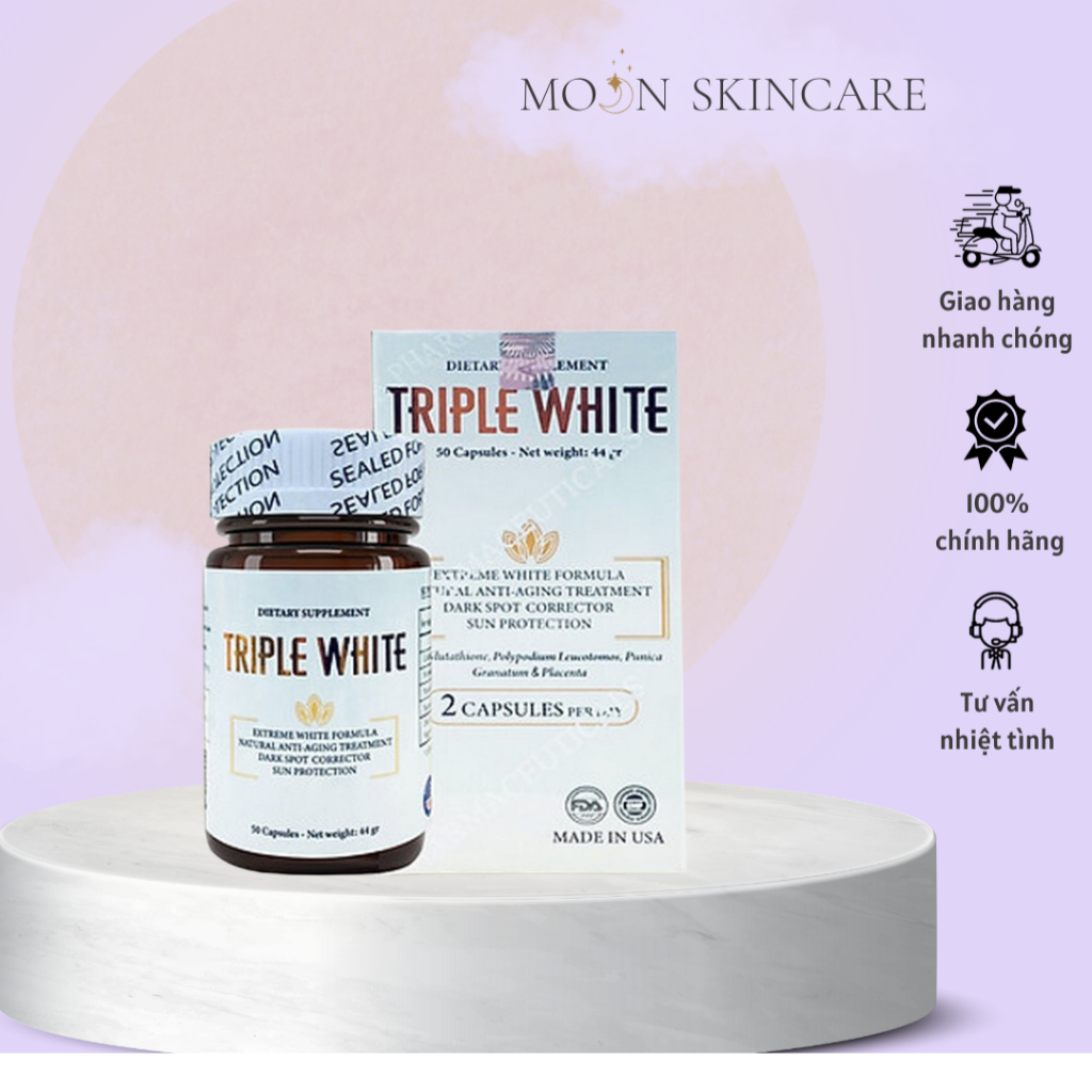 Triple White Dietary Supplement White Dietary Supplement Reducing ...