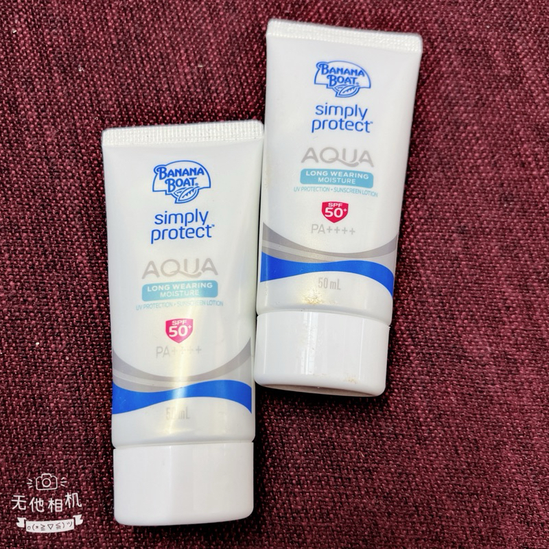 Banana Boat Simply Protect Aqua Long Wearing Moisture Sunscreen Lotion SPF50 PA++ | Shopee Malaysia