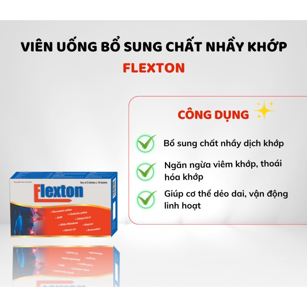 Flexton Bones And Joints - Reduce Arthritis, Degenerative Joints ...