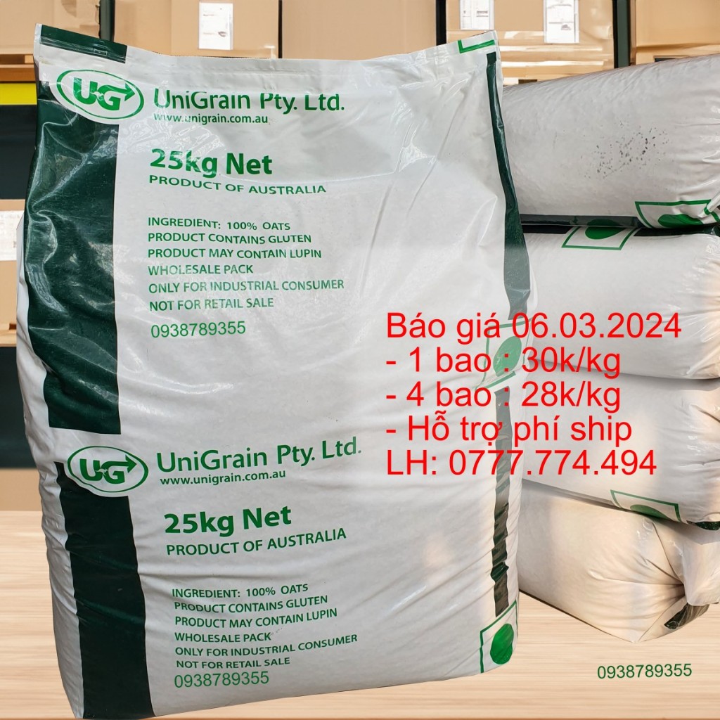 Unigrain Australian Oats Uni Grain Wholesale Wholesale Amnesty 25kg ...