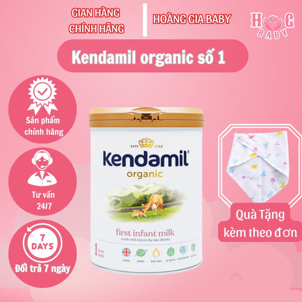 Kendamil Organic Formula Milk Contains HMOs No. 1 (800g) | Shopee Malaysia