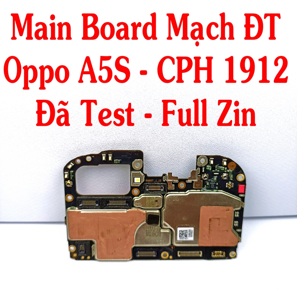 Main Board Phone Circuit for Oppo A5S - CPH 1912 3G Ram / 32GB Memory ...