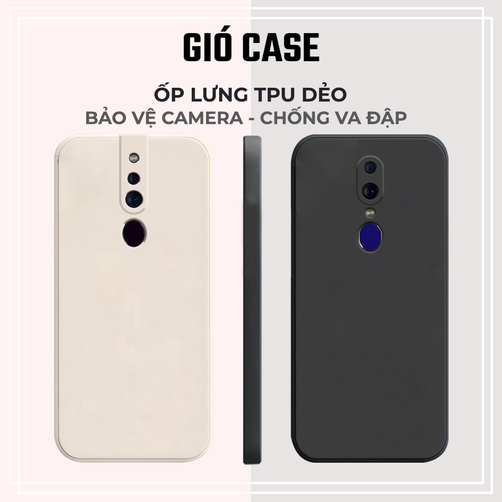 Oppo F11 Pro case with square edges, square edges, soft and smooth ...