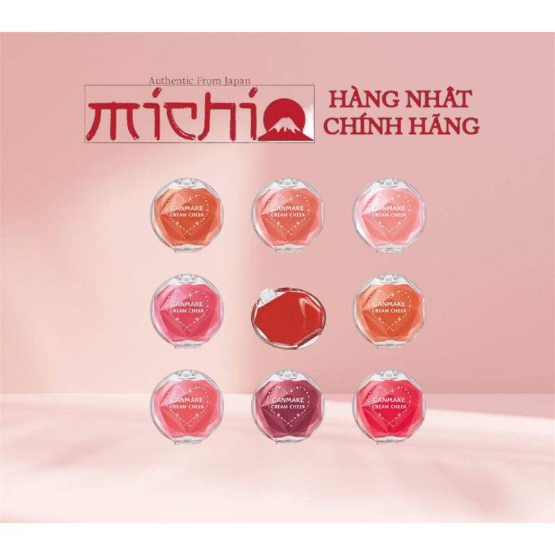 Japanese CANMAKE CREAM CHEEK Blush - Japanese CANMAKE CREAM CHEEK CREAM ...