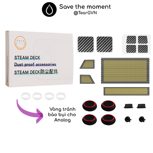 Akitomo Dustproof Mesh Kit, Trackpad And Back Button Stickers, Dust And ...
