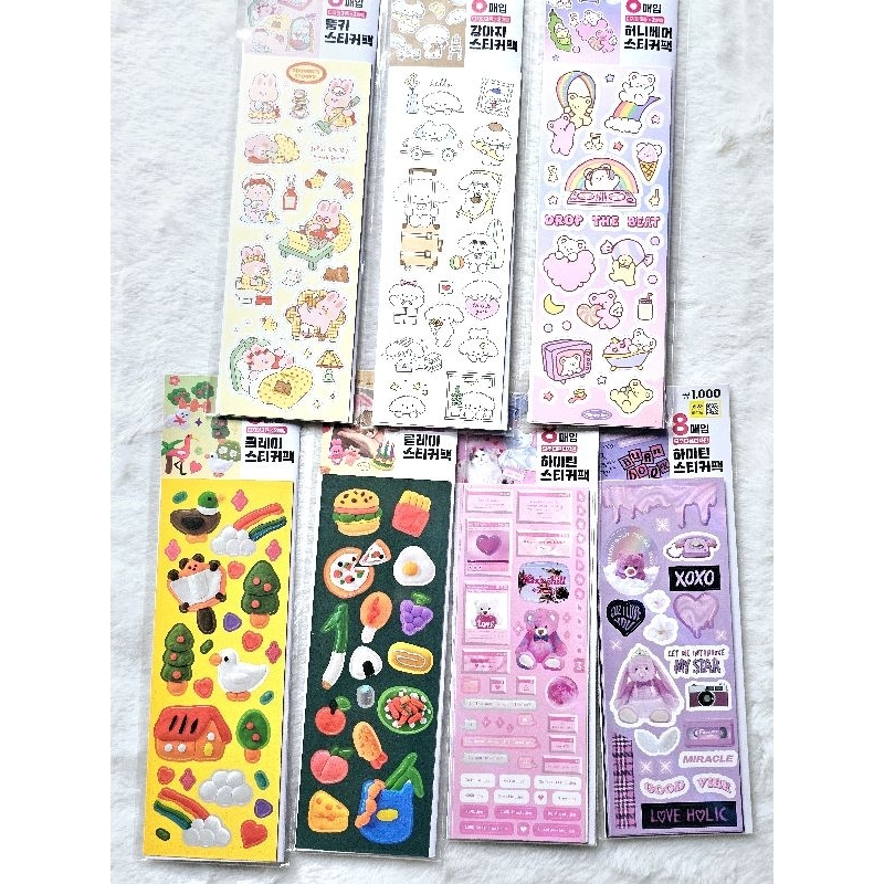 DECORATIVE STICKERS - DAISO KOREA (A) | Shopee Malaysia