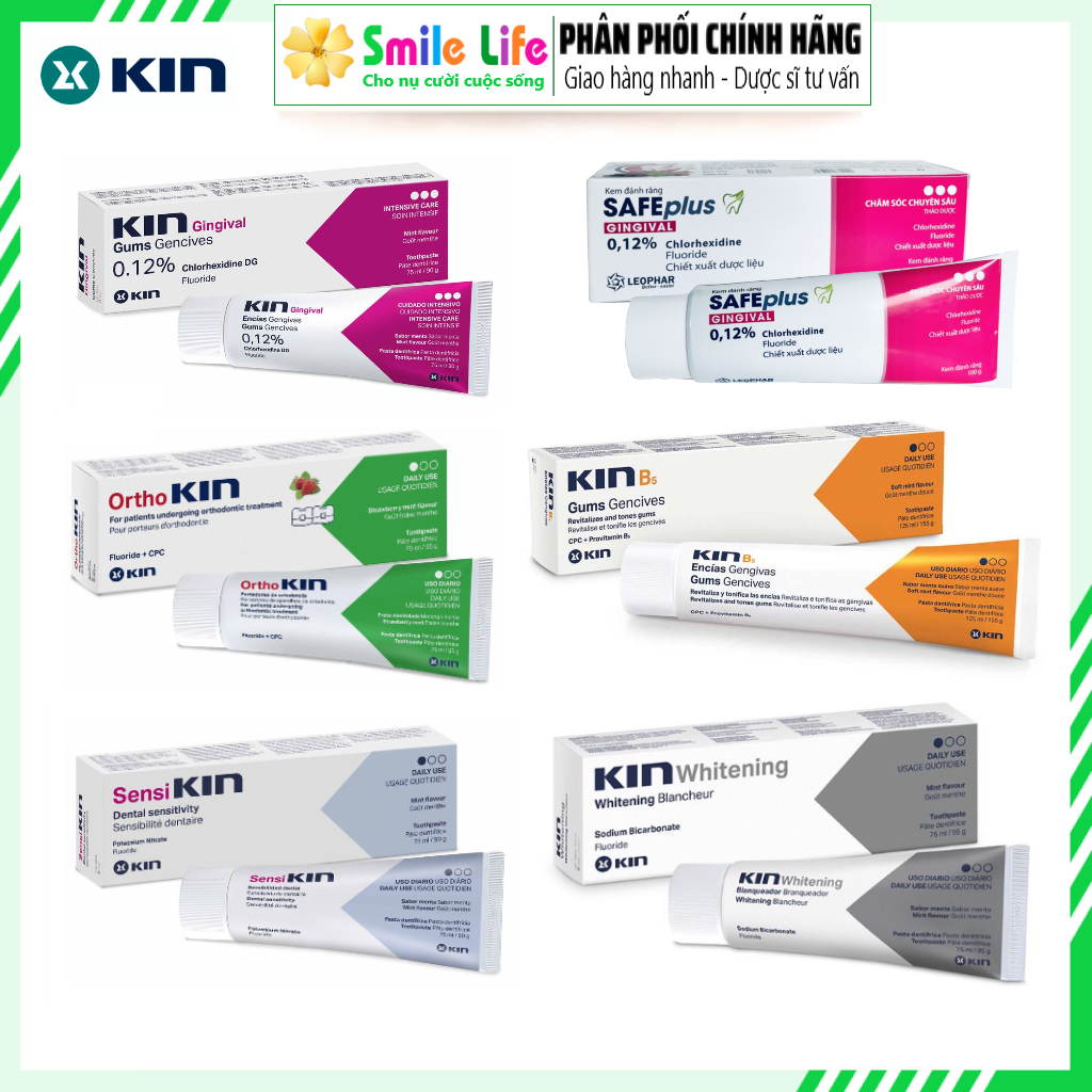 SMILE LIFE | Kin Gingivitis toothpaste, SAFEplus dental implants, KinB5 ...