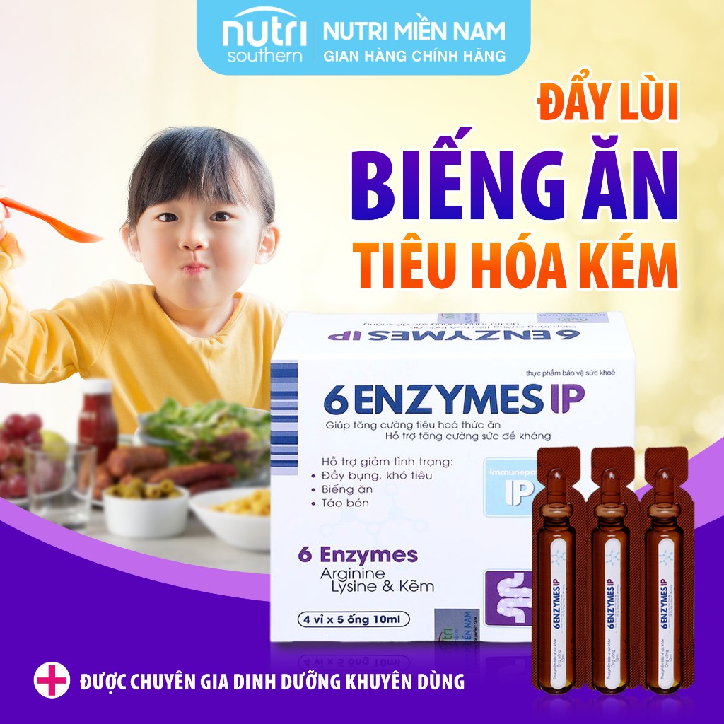 Digestive Enzyme 6 ENZYMES IP - Supports Digestion with 6 Essential ...