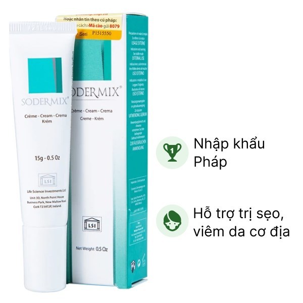 Sodermix cream for scarred and atopic skin | Shopee Malaysia