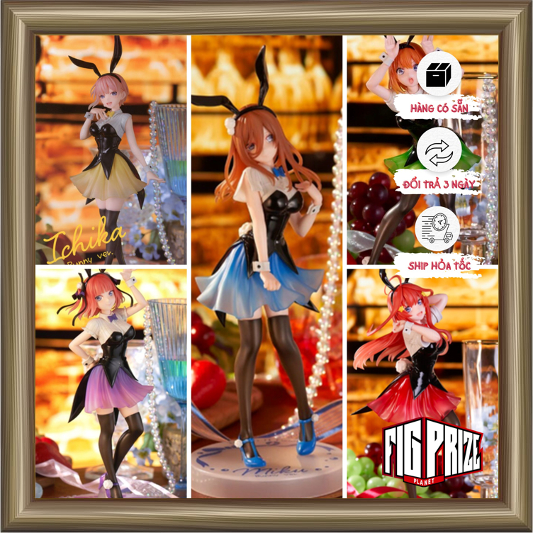 Ichika Nino Miku Yotsuba Itsuki Nakano Bunny Version Gotoubun no ...