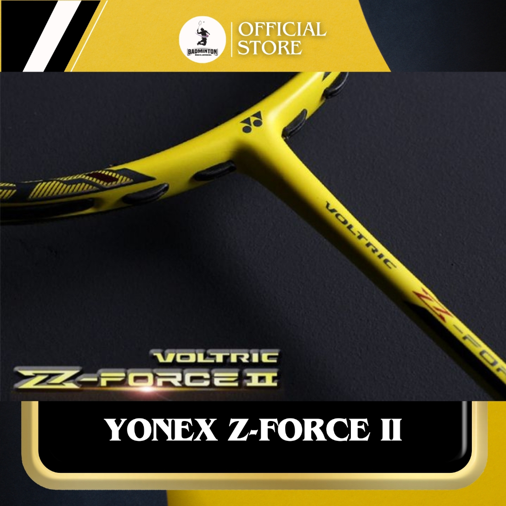 Voltric Z Force 2 LD super durable badminton racket pre-tensioned 10kg, Yonex carbon 4U ...
