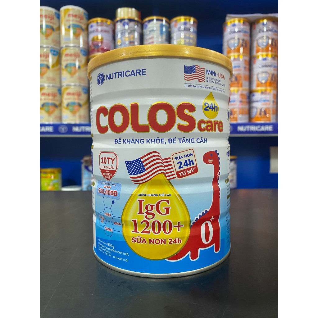 Colos CARE 0+ Milk for brain development, baby eats well (800g ...