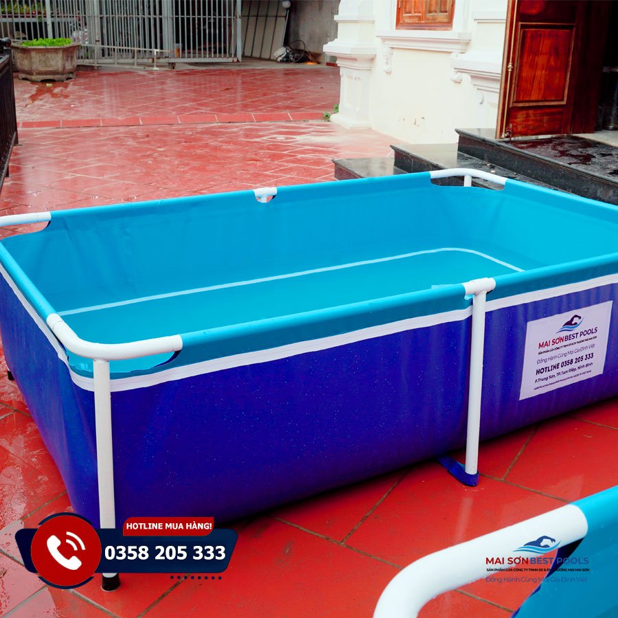 Mini Swimming Pool, Small Assembled Swimming Pool, Mai Son Family ...