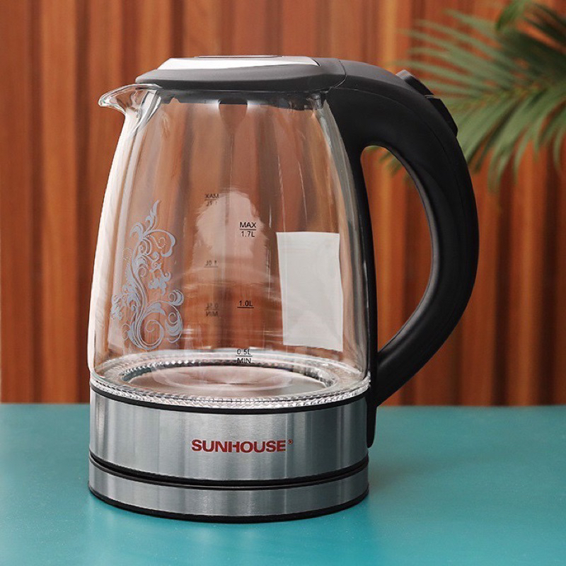 Sunhouse SHD1217 Glass Electric Kettle 100% New Genuine Auto-Stop ...