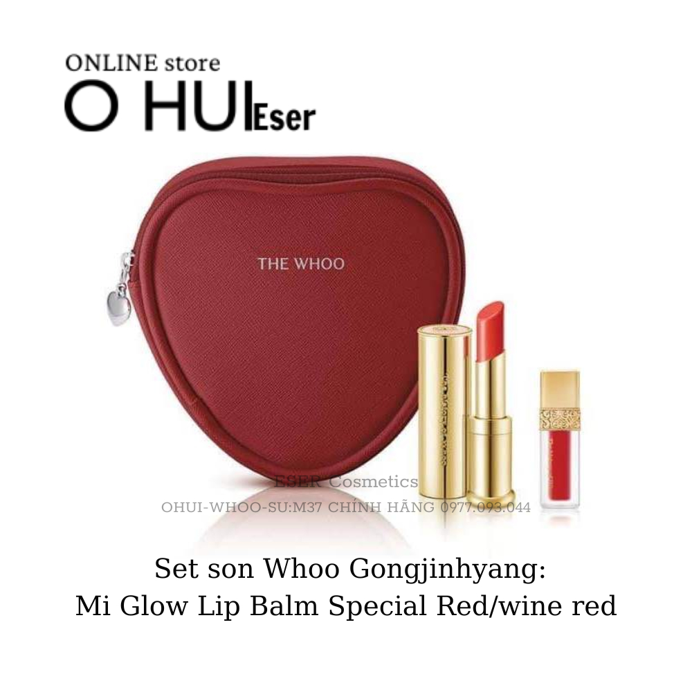 The history of Whoo Gongjinhyang lipstick Set: Mi Glow Lip Balm Special ...