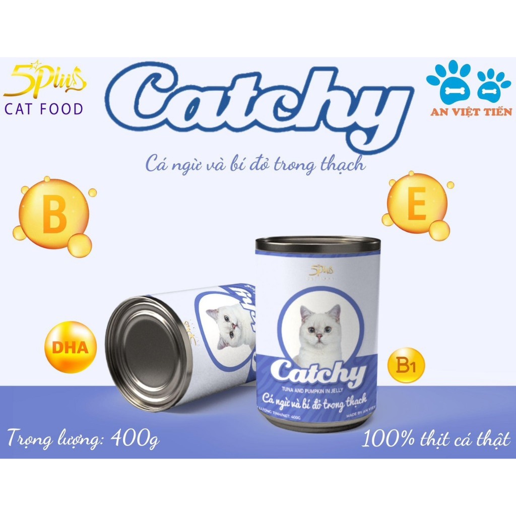 Pate Catchy Can 400g For Cats Of All Ages Tuna | Shopee Malaysia