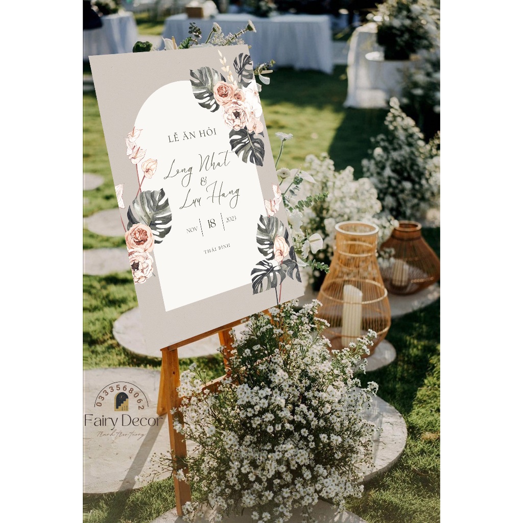 (REAL Photos) wedding welcome board, signature board, wedding gate ...