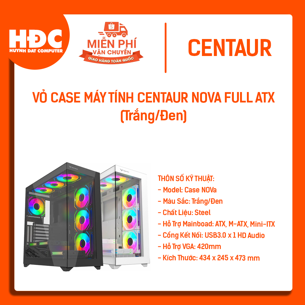 Centaur NOVA FULL ATX COMPUTER CASE - NEW BOX | Shopee Malaysia